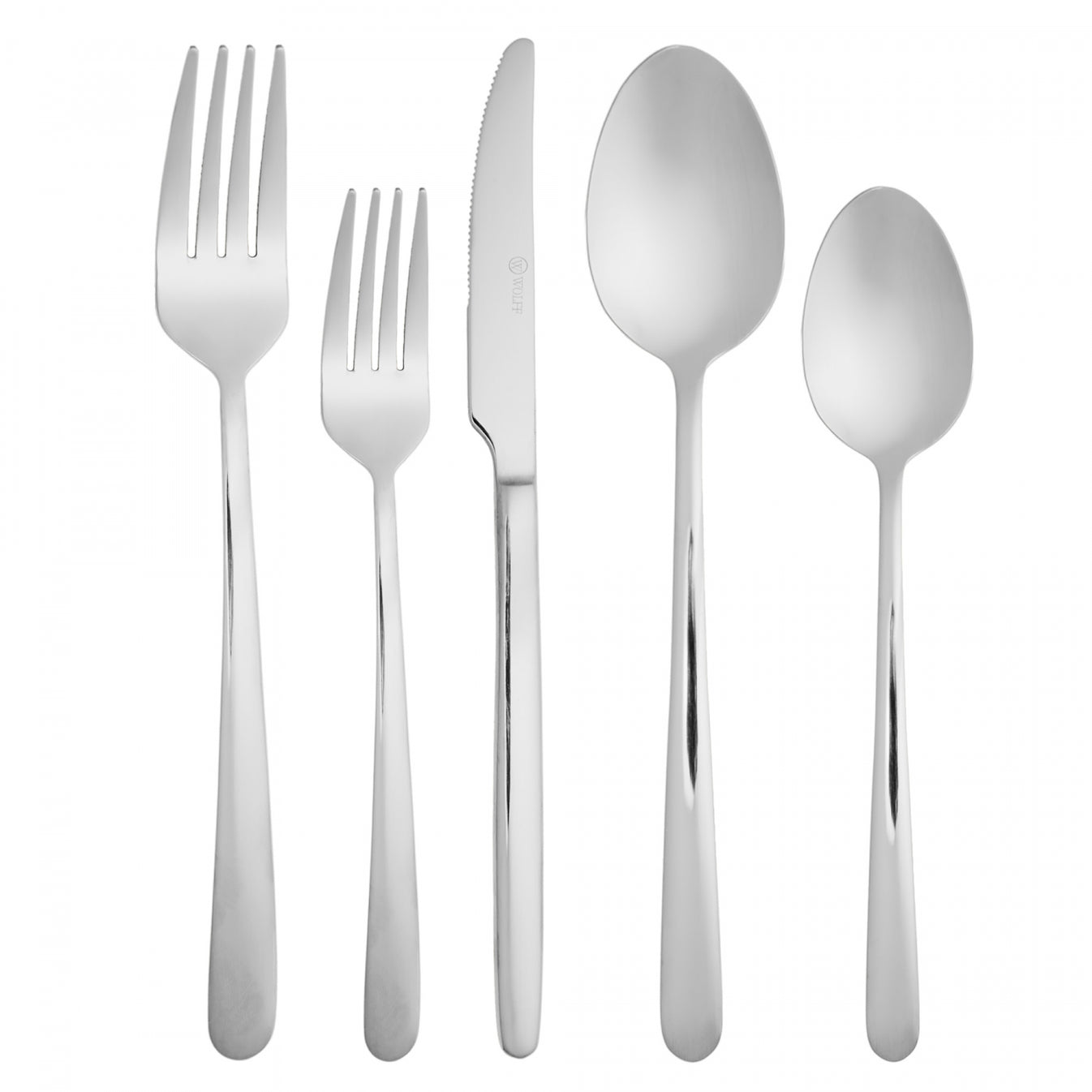 Faqueiro 30 Peças de Aço Inox Viena - Wolff – WolyCasa